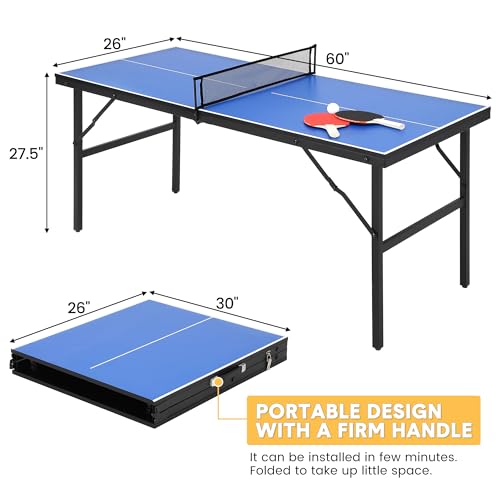 ChicCoutured Portable Table Tennis Set: Bring the Ping Pong Party | TT ...